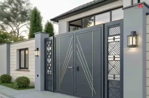 Simple Main Gate Design in Bangladesh - Dream Touch Architects Ltd