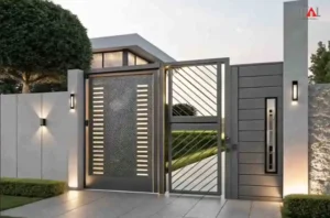 Simple front Gate Design in Bangladesh - Dream Touch Architects Ltd