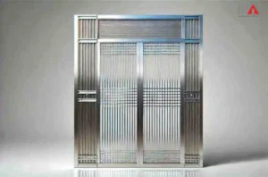Stainless Steel Main Gate Design in Bangladesh - Dream Touch Architects Ltd