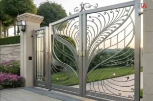 Steel Main Gate Design in Bangladesh - Dream Touch Architects Ltd